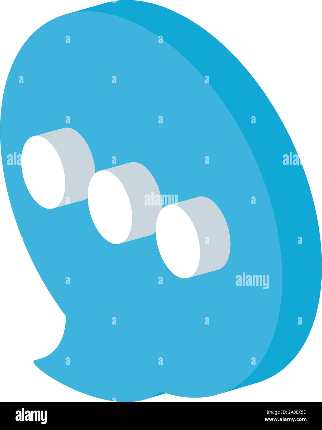 Isometric communication bubble icon vector design Stock Vector Image ...