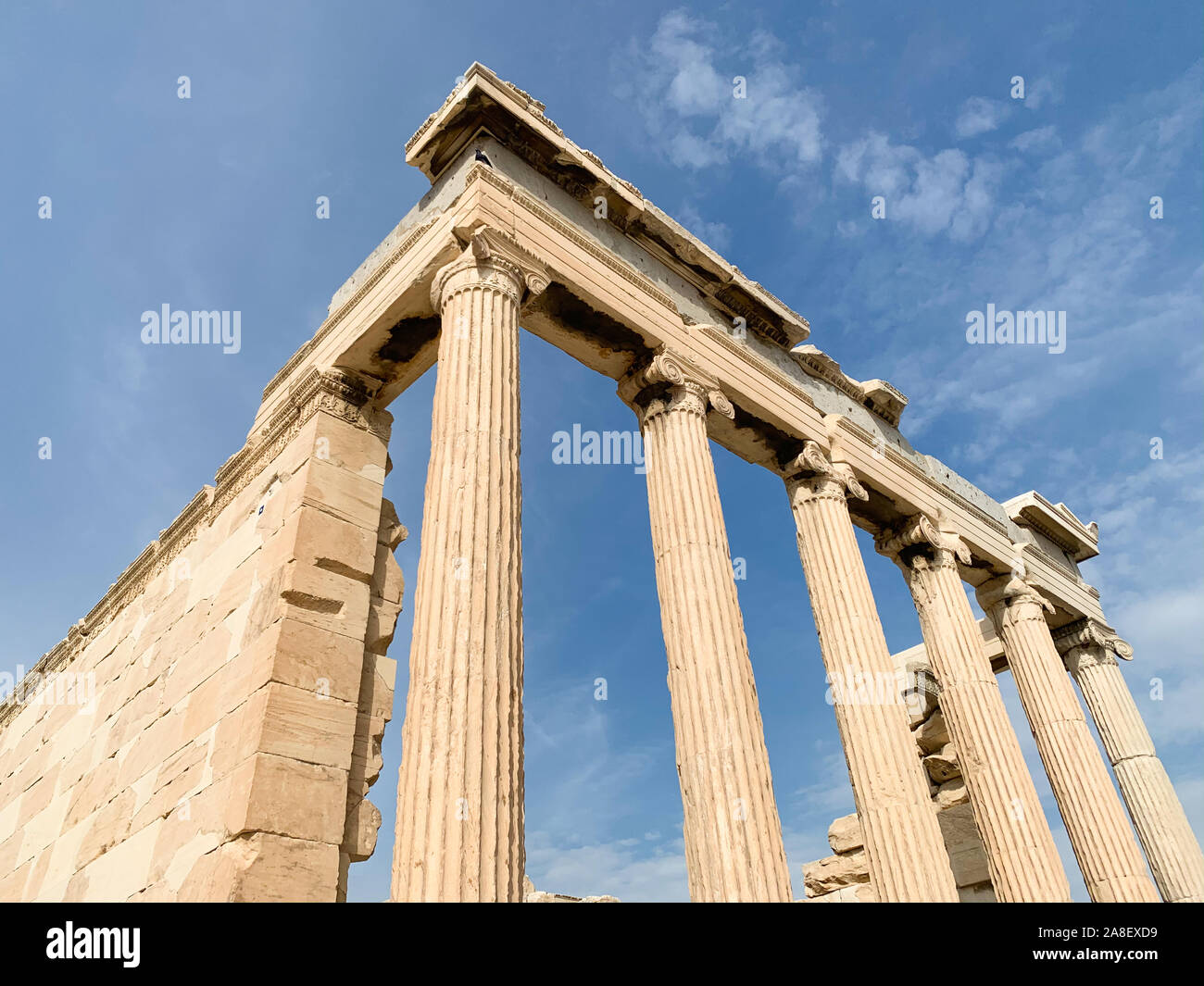 Acropolis of Athens, Athens, Greece - 10 October 2019: Acropolis of ...