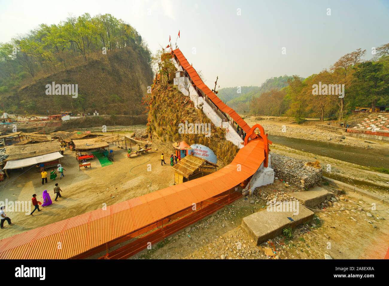 Garjiya Devi Temple is a Devi temple build on top of a big rock on the ...