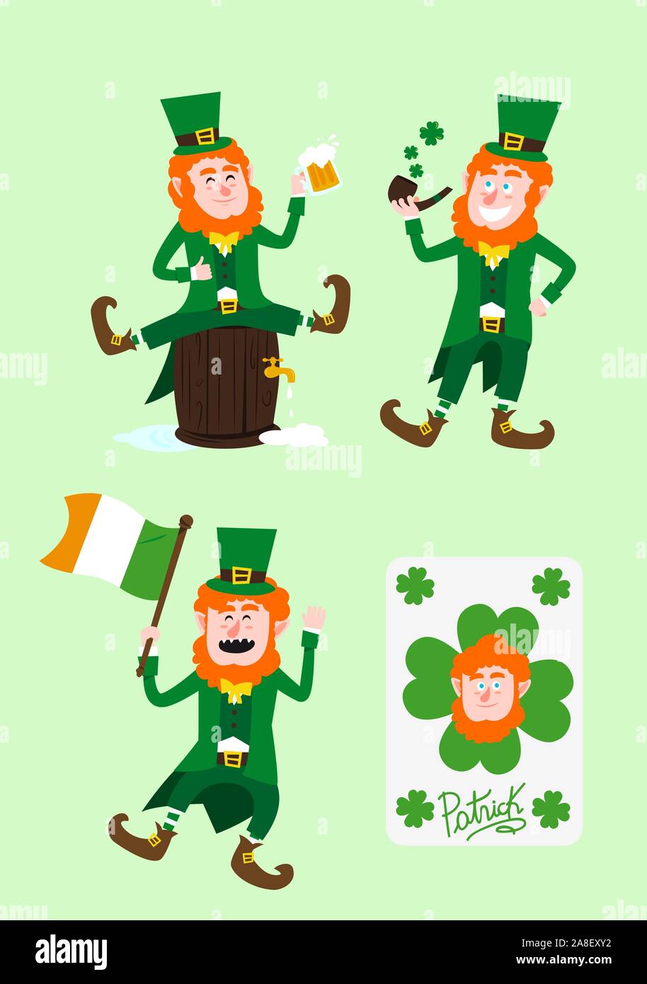 Cartoon elves hi-res stock photography and images - Alamy