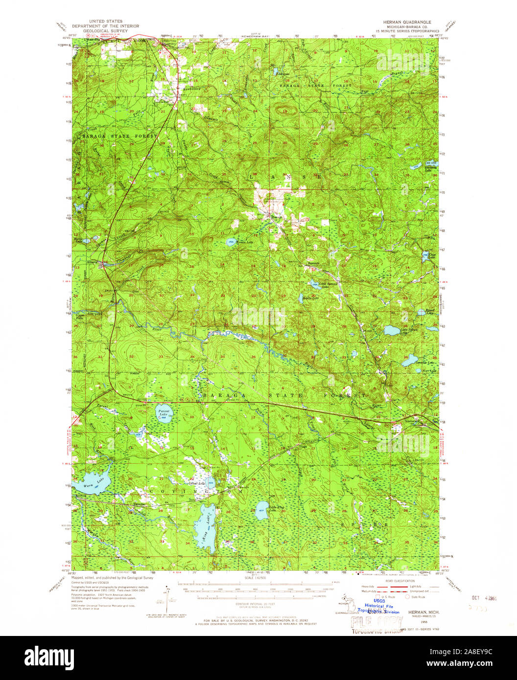 Herman map Cut Out Stock Images & Pictures - Alamy