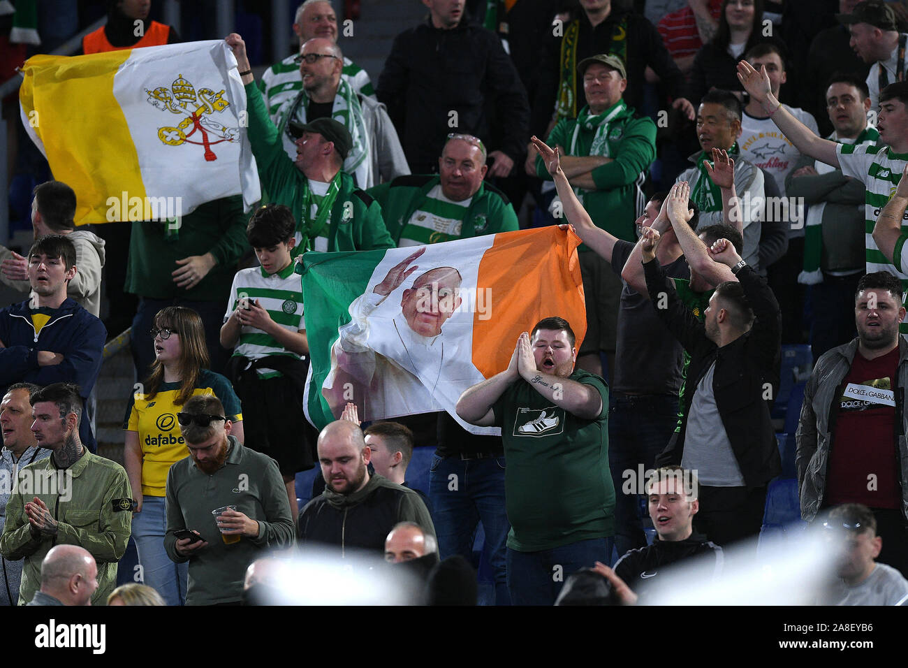 Italy stadio olimpico flag uefa hi-res stock photography and images - Alamy