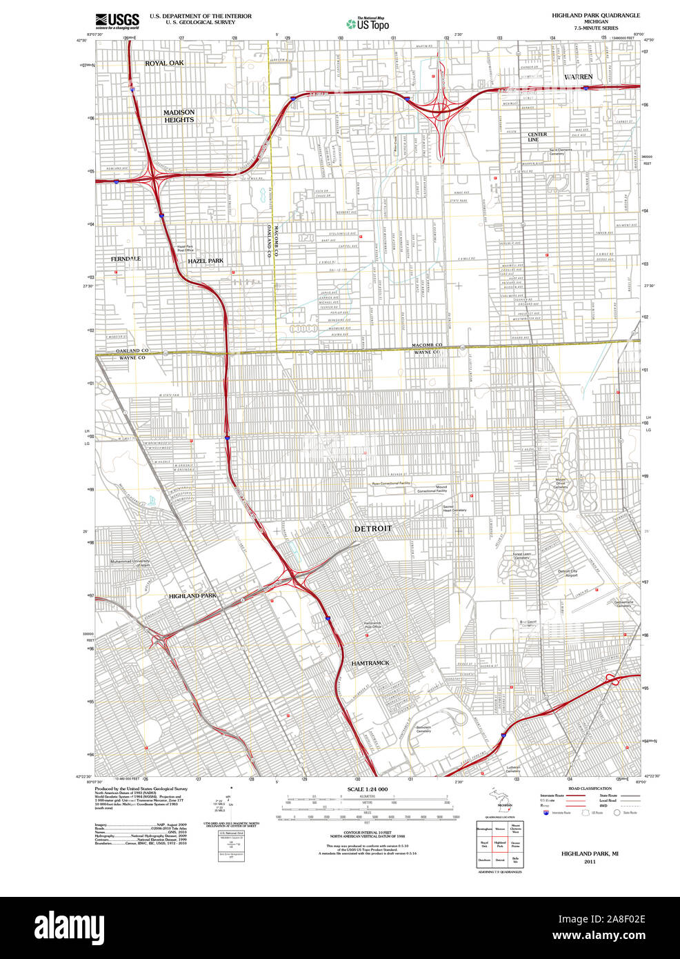 Highland park survey Cut Out Stock Images & Pictures - Alamy