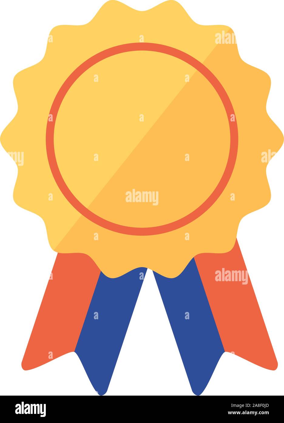 Isolated gold seal stamp icon vector design Stock Vector Image & Art ...