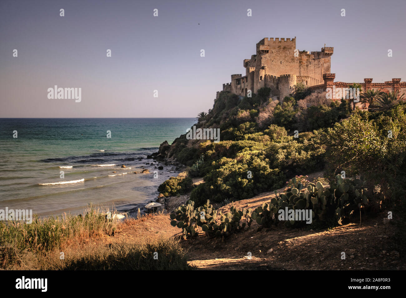 Falconara Castle in Sicily #6 Stock Photo - Alamy