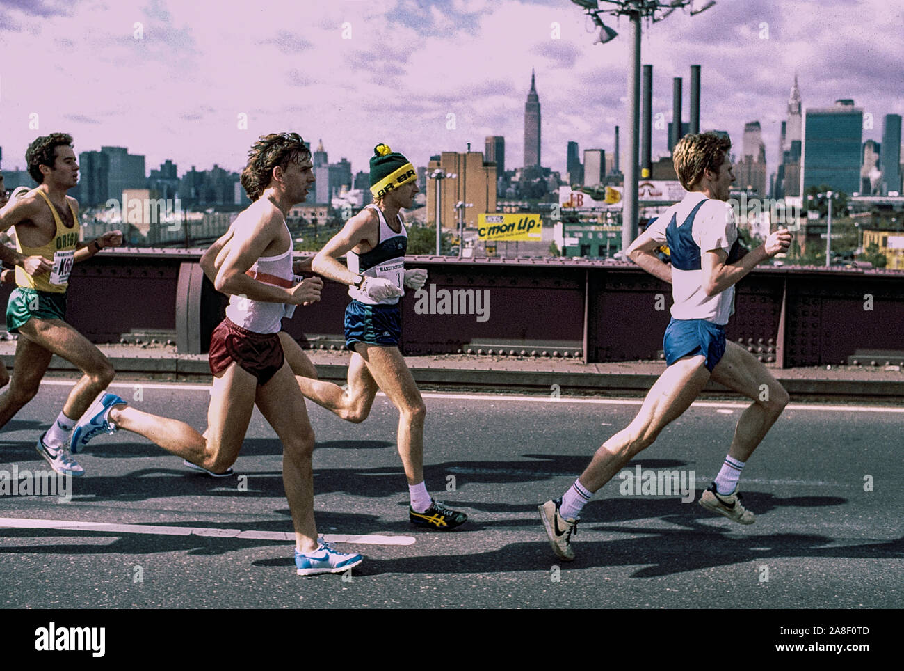 Bill Rodgers #3 competing in the 1979 NYC Marathon Stock Photo - Alamy