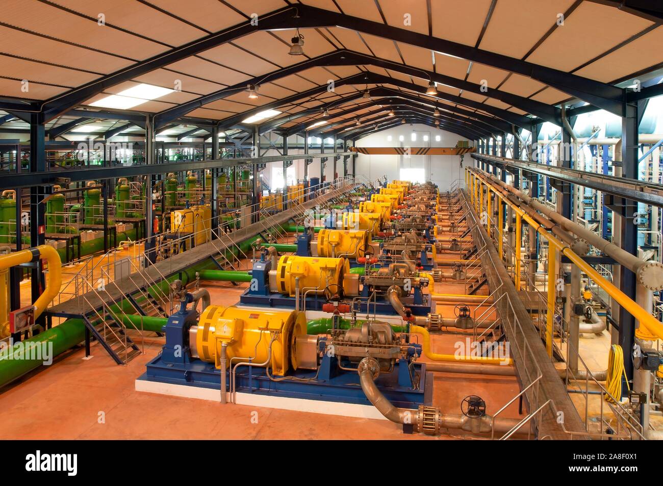 Desalination water plant, Marbella, Malaga-province, Region of ...