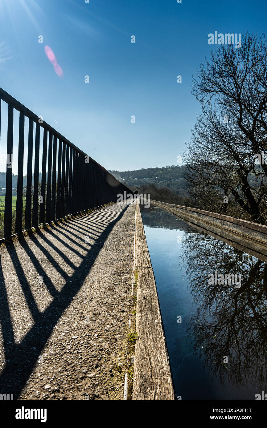Aerial view llangollen hi-res stock photography and images - Alamy
