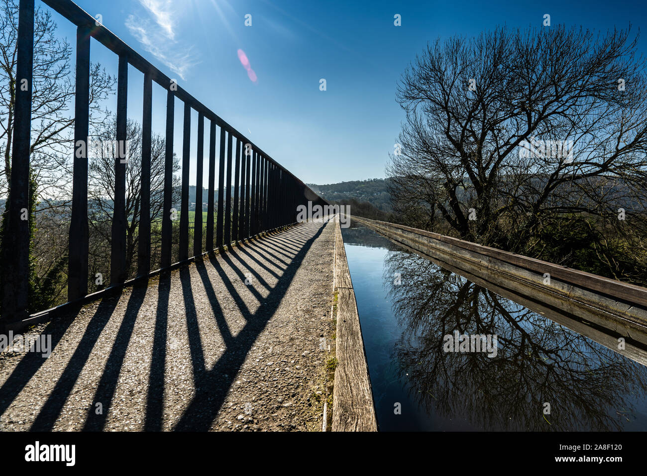 Aerial view llangollen hi-res stock photography and images - Alamy