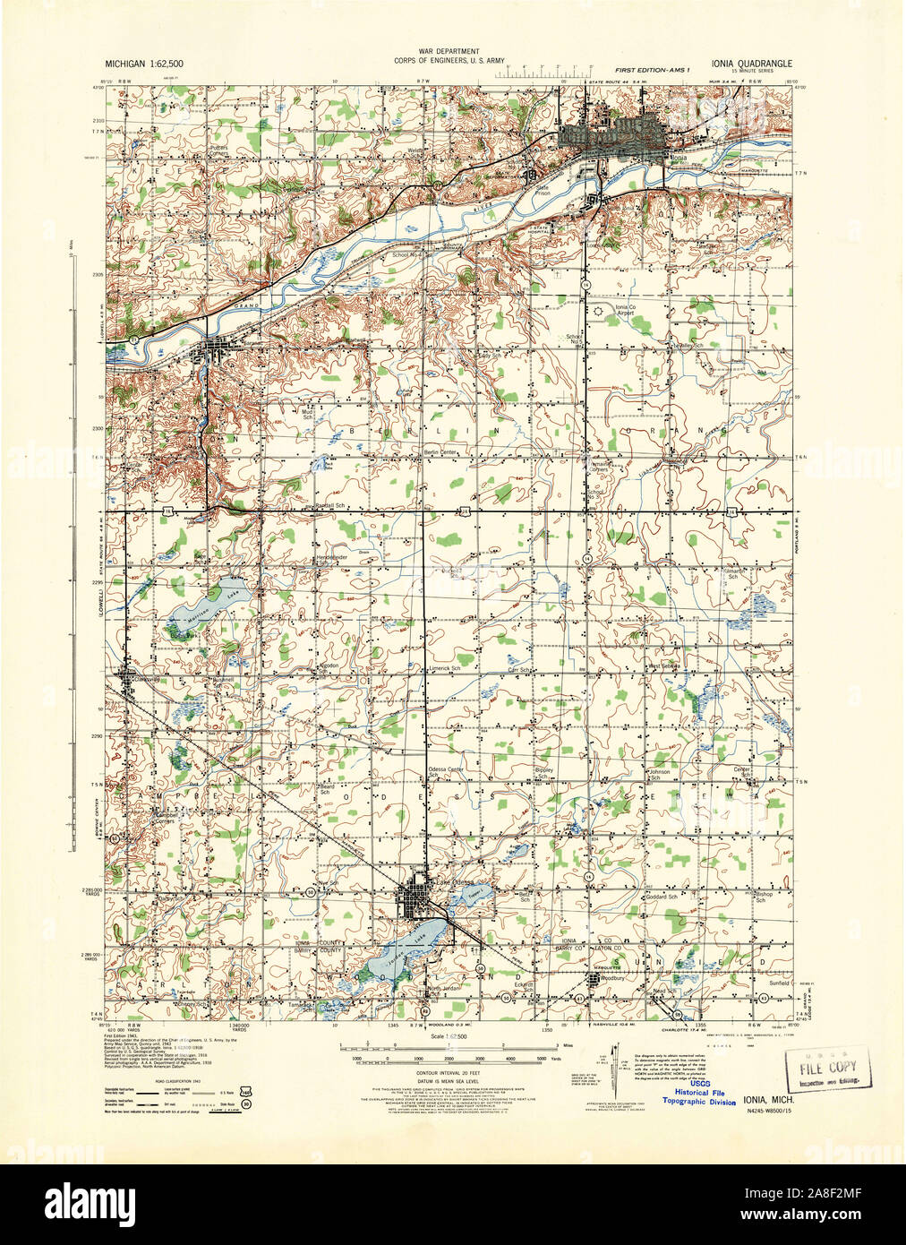 Map of ionia hi-res stock photography and images - Alamy