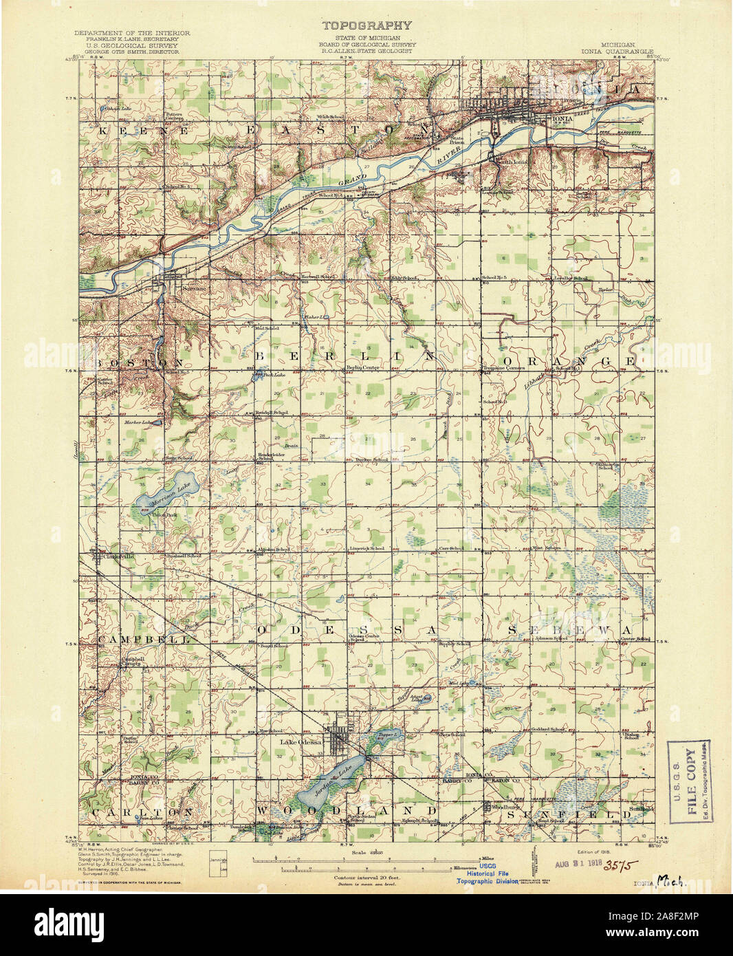 Map of ionia hi-res stock photography and images - Alamy