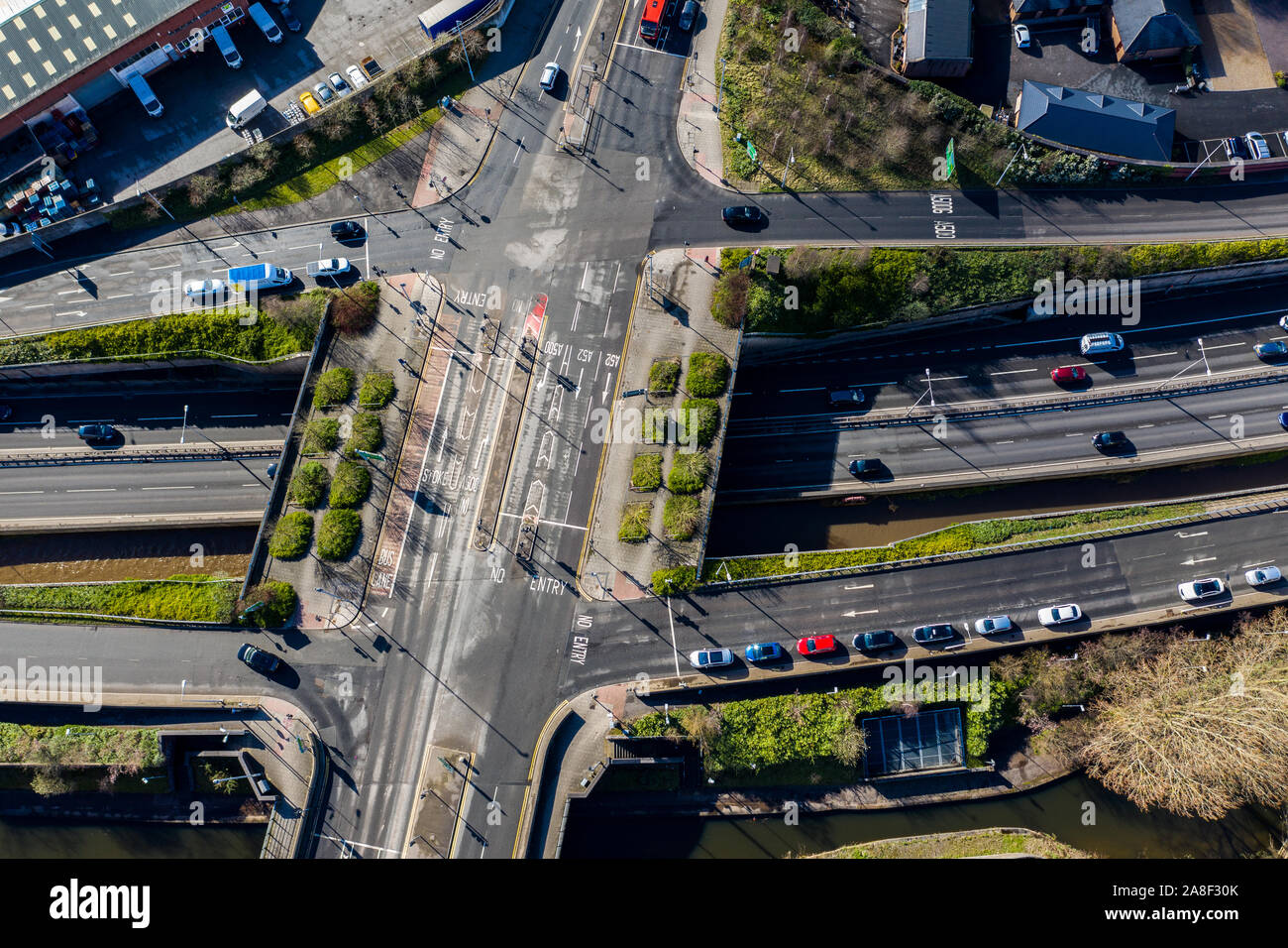 A50 motorway hi-res stock photography and images - Alamy
