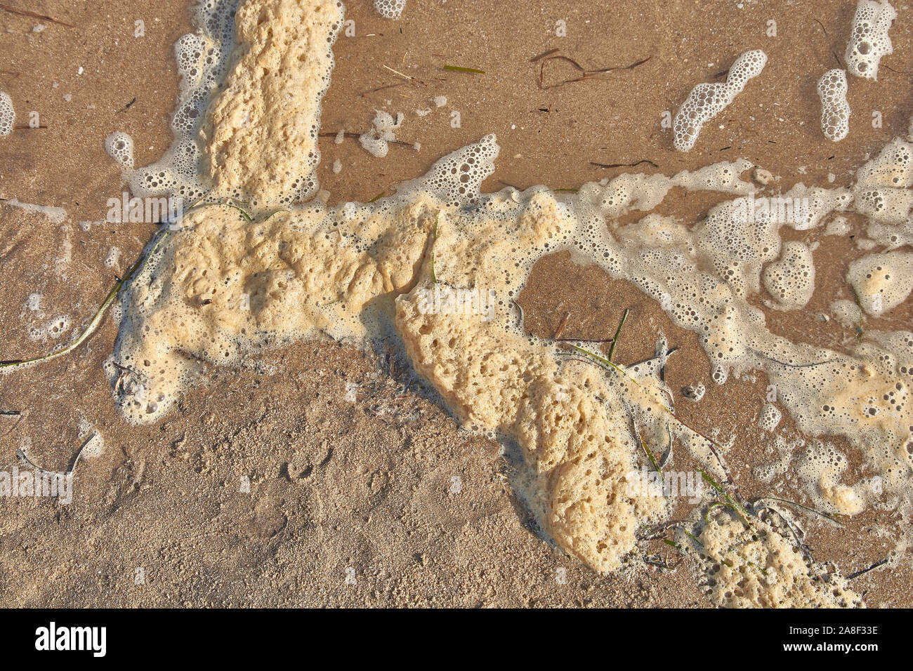Soap river pollution water hi-res stock photography and images - Alamy