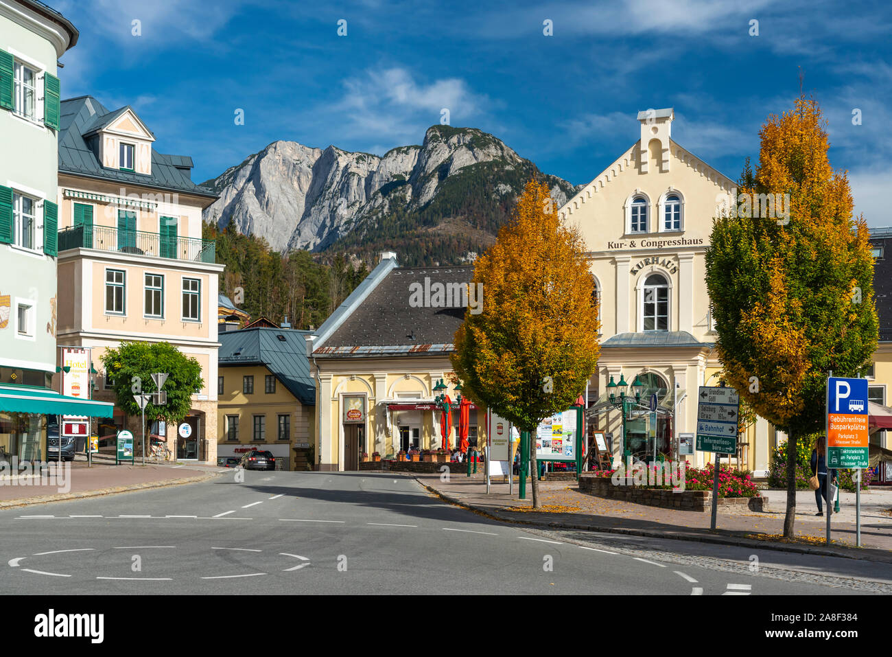 The village of Bad Aussee, Austria, Europe Stock Photo - Alamy