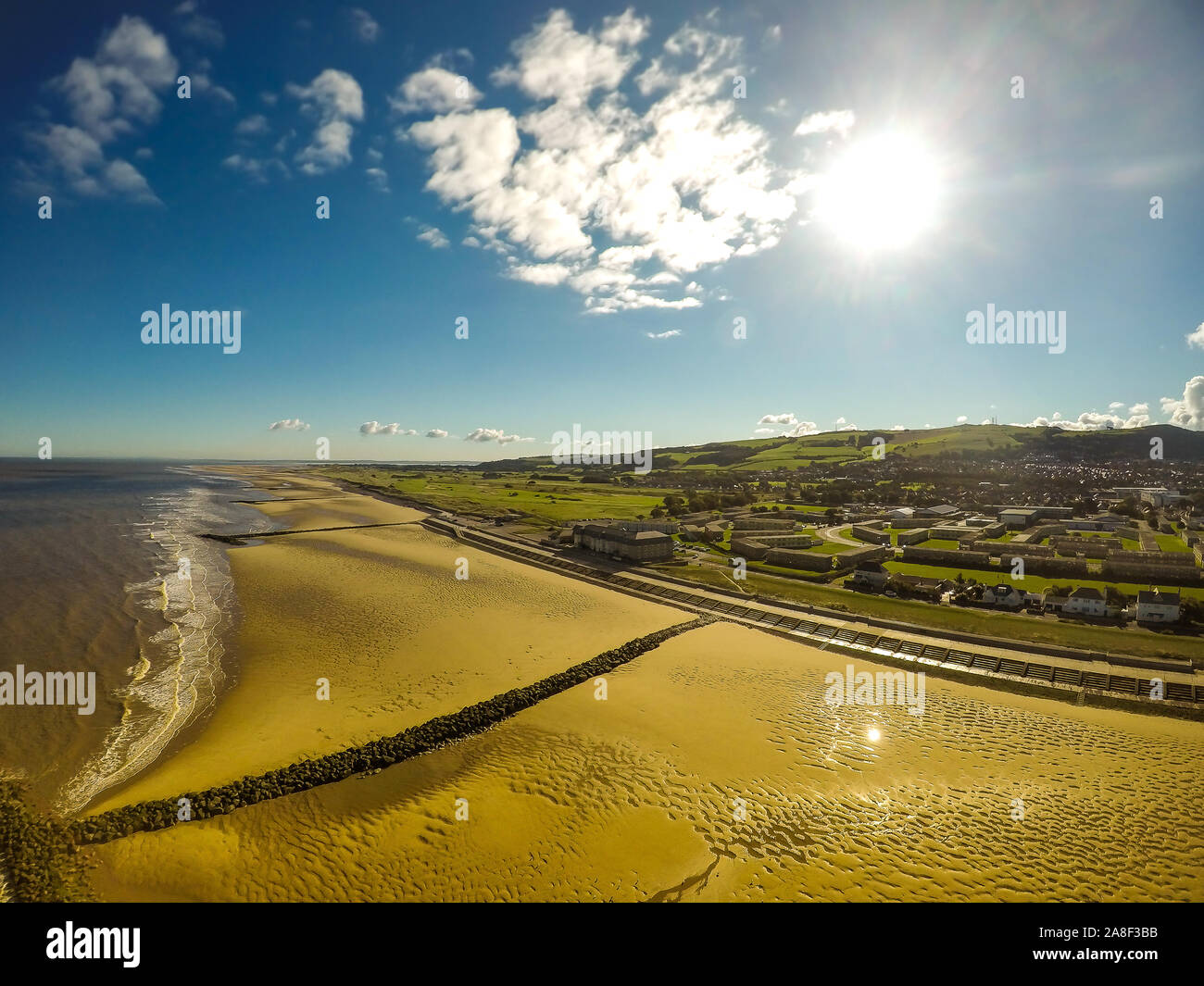 Prestatyn sands pontins hi-res stock photography and images - Alamy