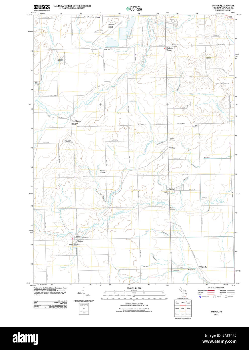 Map of jasper Cut Out Stock Images & Pictures - Alamy