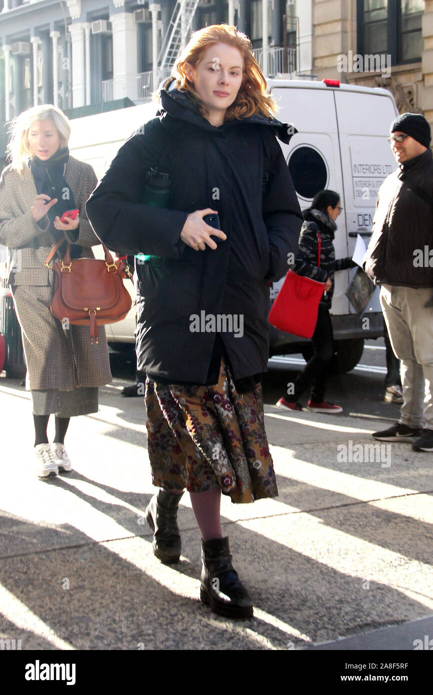 New York, NY, USA. 8th Nov, 2019. Emily Beecham at Build Series in New ...