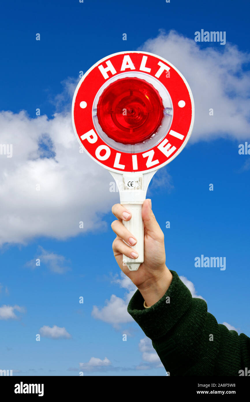 Polizei blau hi-res stock photography and images - Alamy