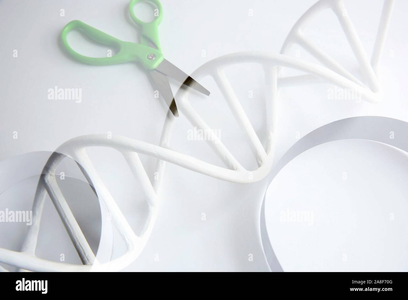 Modifying DNA, conceptual image Stock Photo - Alamy