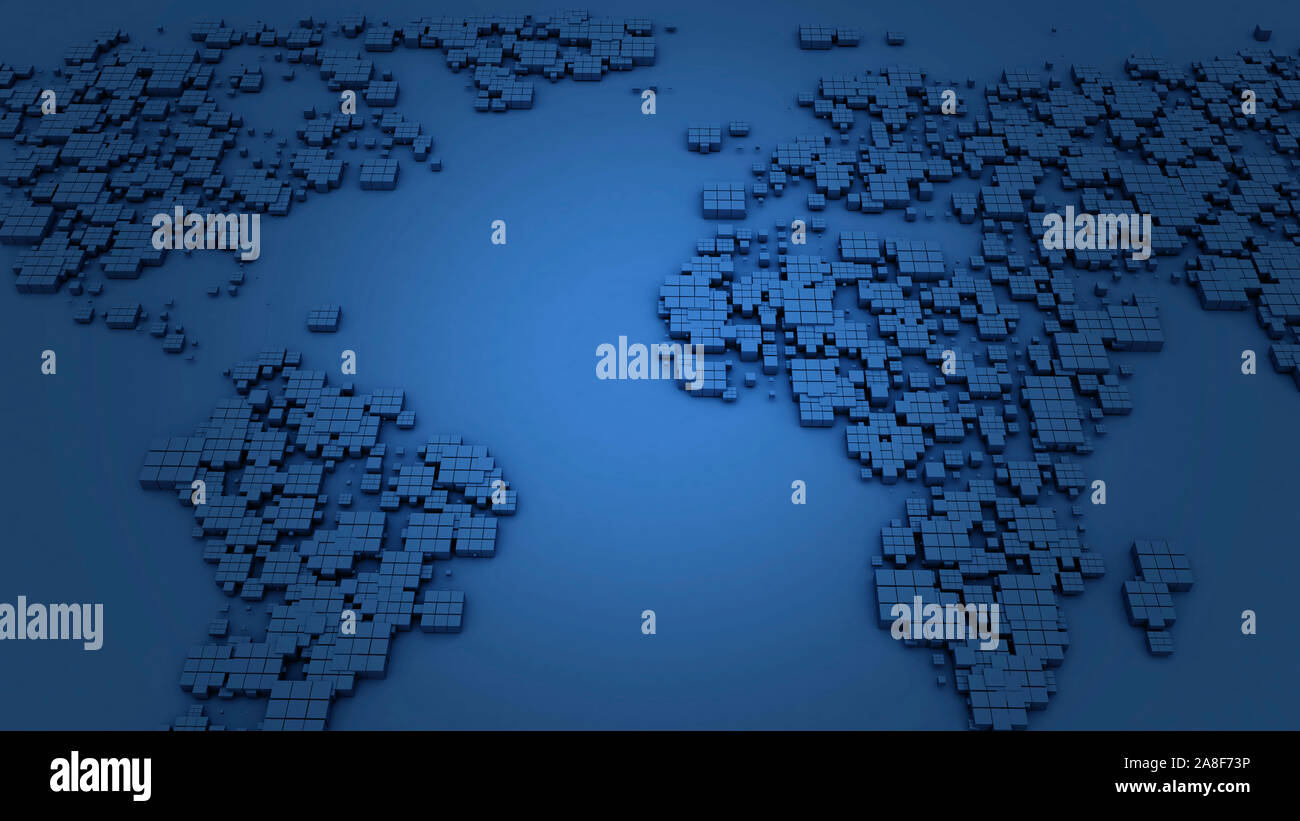 World map, illustration Stock Photo - Alamy