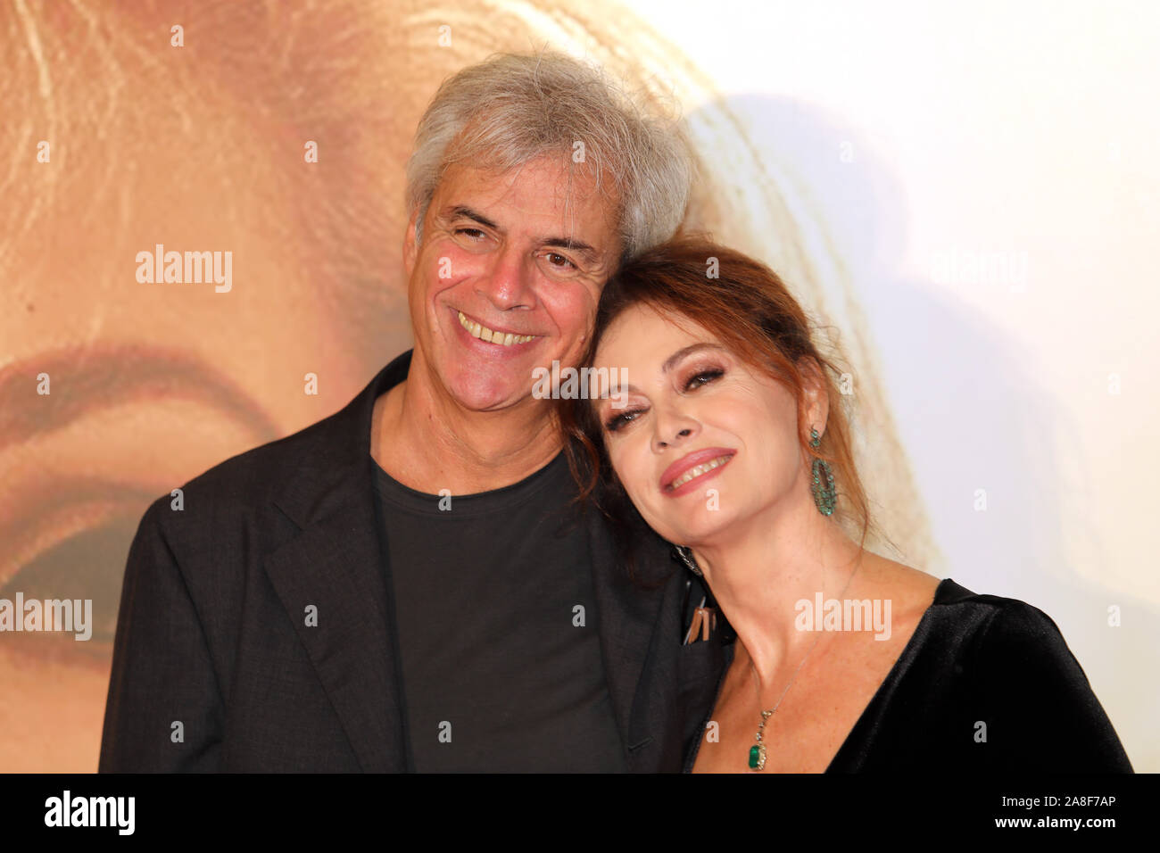 Rome, Italy - November 7, 2019: Italian actress Elena Sofia Ricci and ...