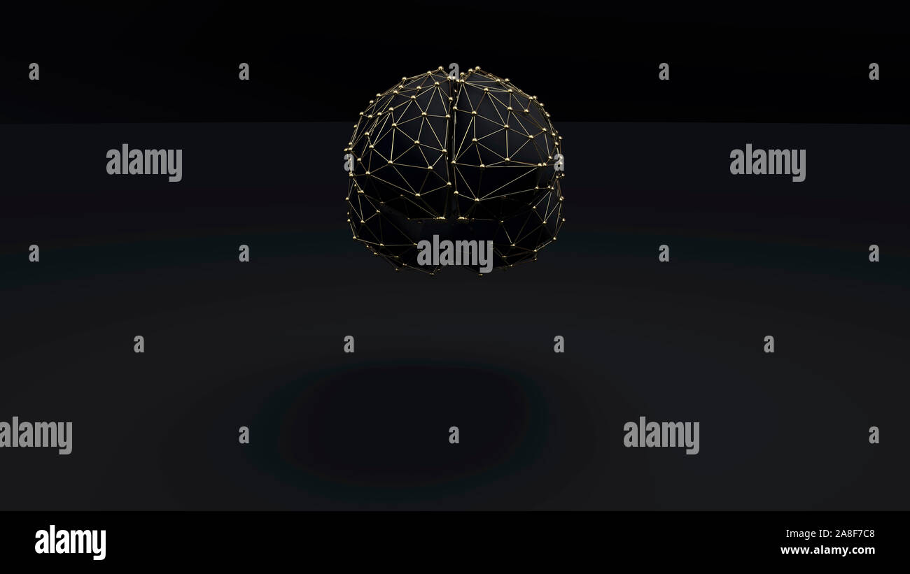 Brain connections, conceptual illustration Stock Photo - Alamy