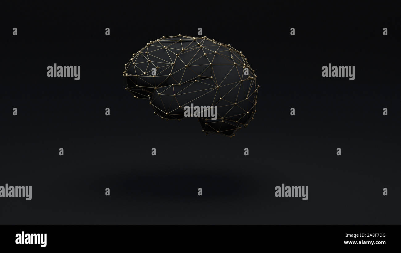 Brain connections, conceptual illustration Stock Photo - Alamy