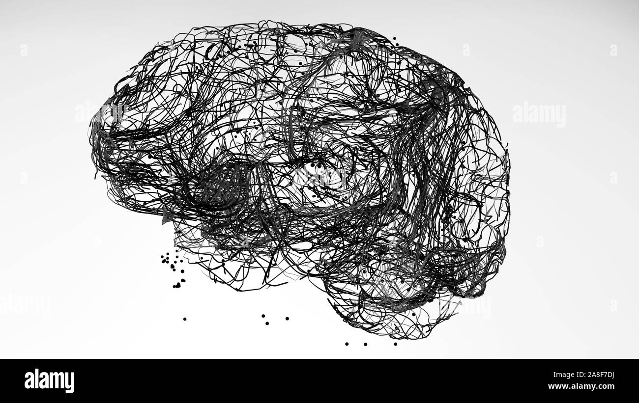 Brain connections, conceptual illustration Stock Photo - Alamy Brain connections, conceptual illustration Stock Photo - Alamy