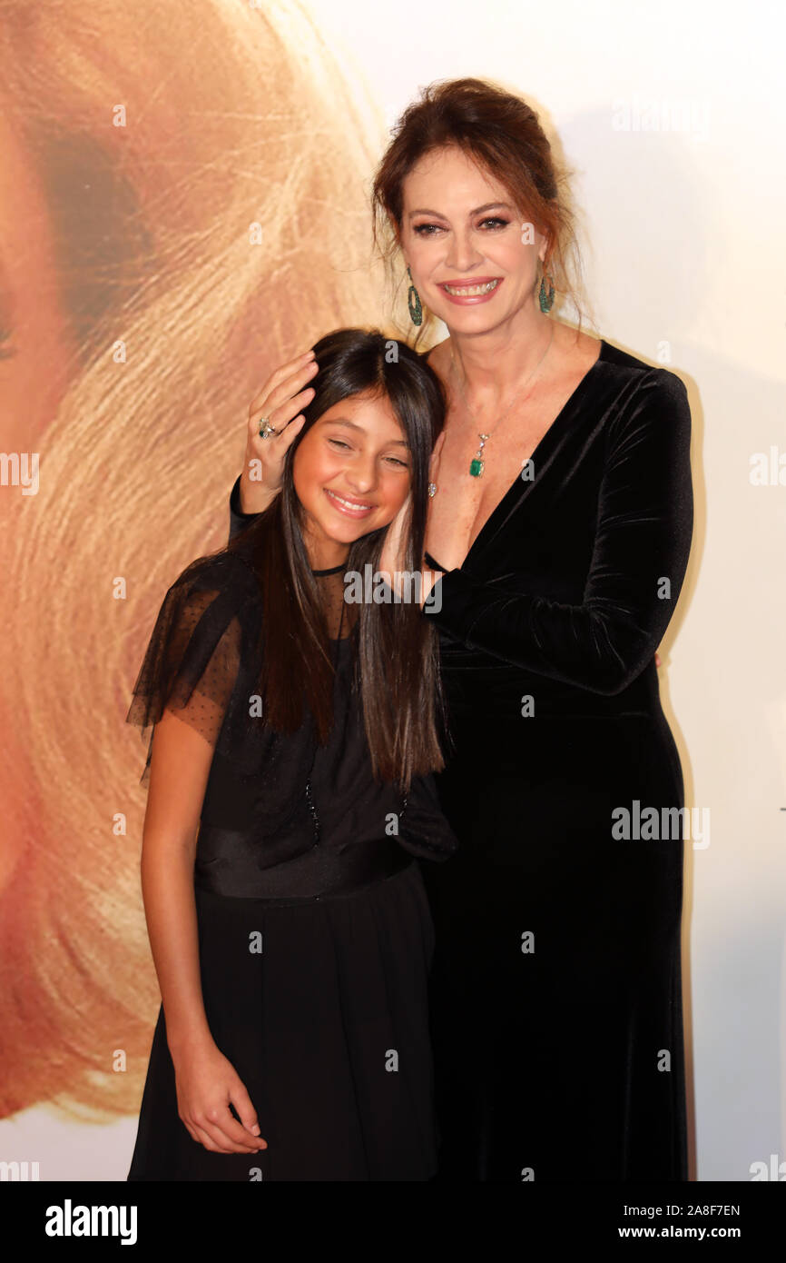 Rome, Italy - November 7, 2019: The Italian actresses Elena Sofia Ricci ...