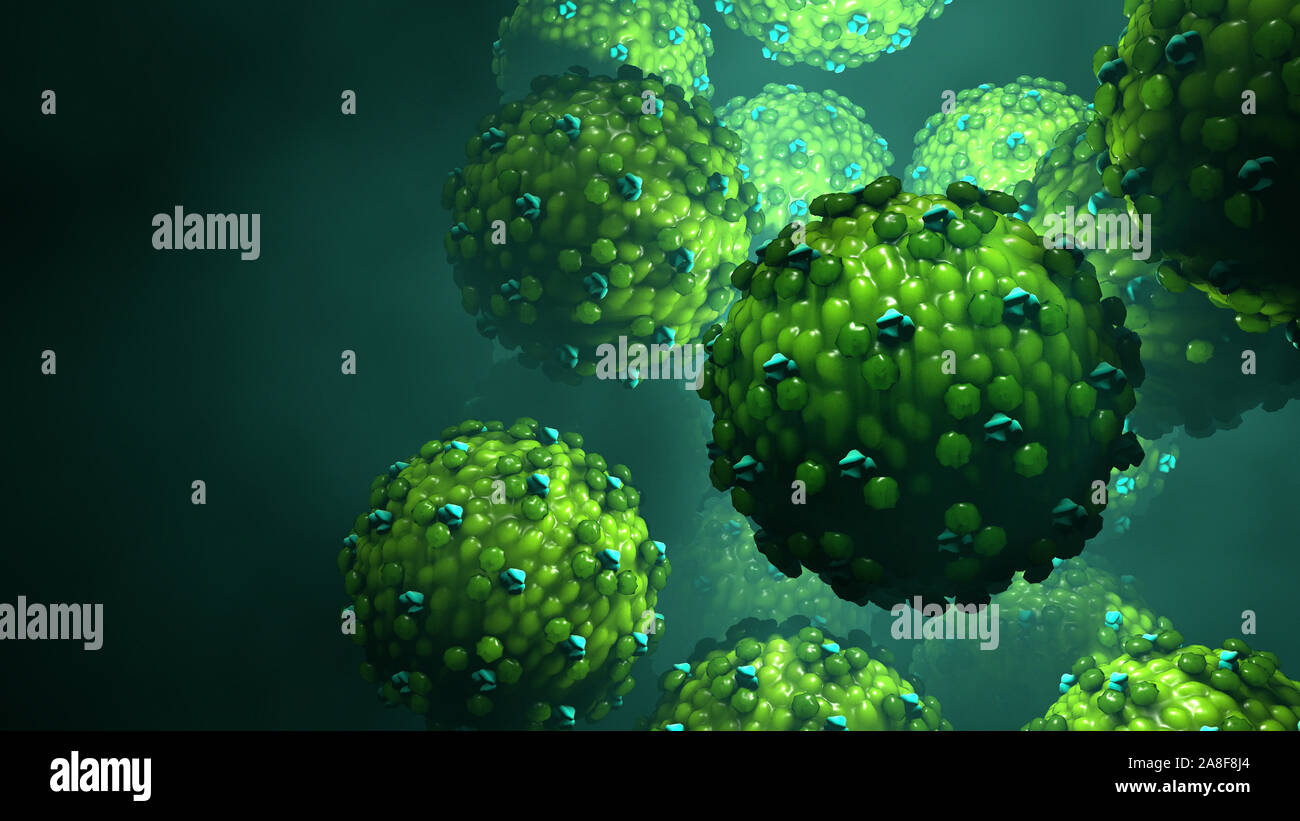 Measles virus, illustration Stock Photo - Alamy