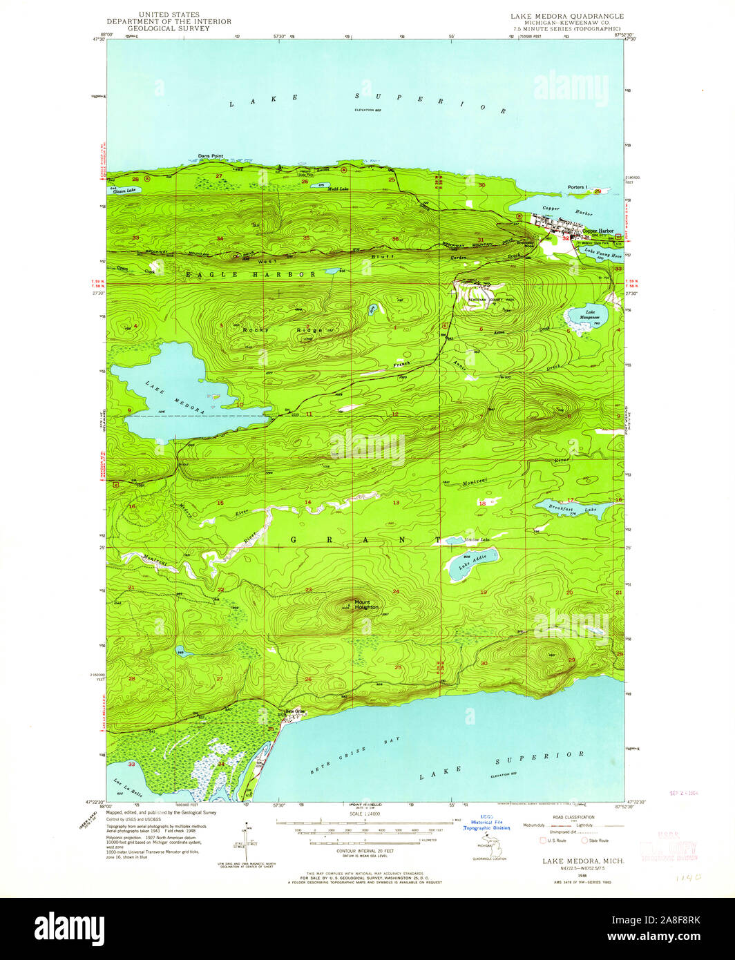 Lake medora hi-res stock photography and images - Alamy