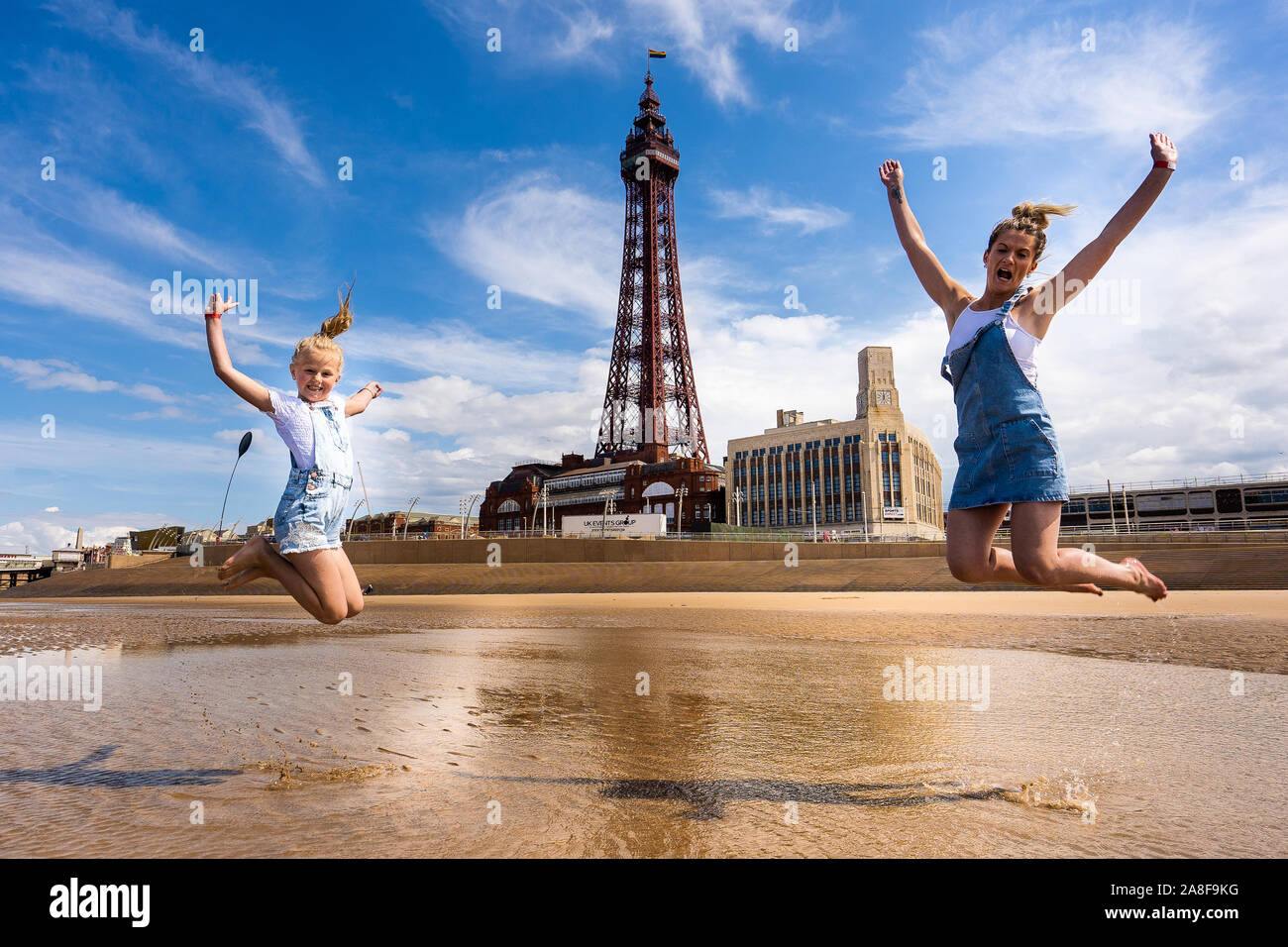Little Girl In Blue High Resolution Stock Photography and Images - Alamy