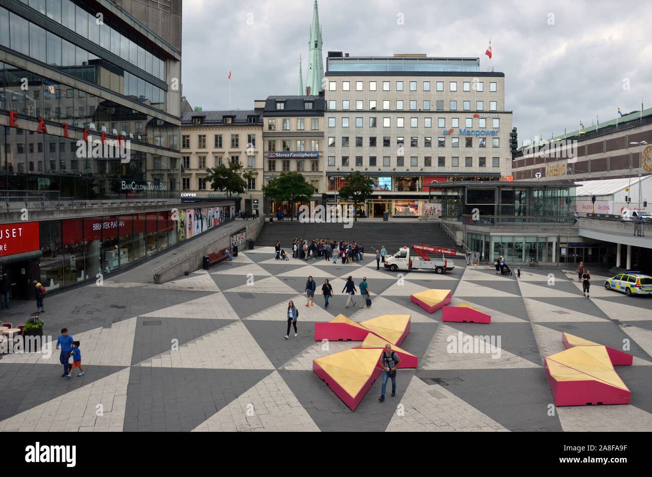 Sergels Torg, Stockholm Stock Photo - Alamy