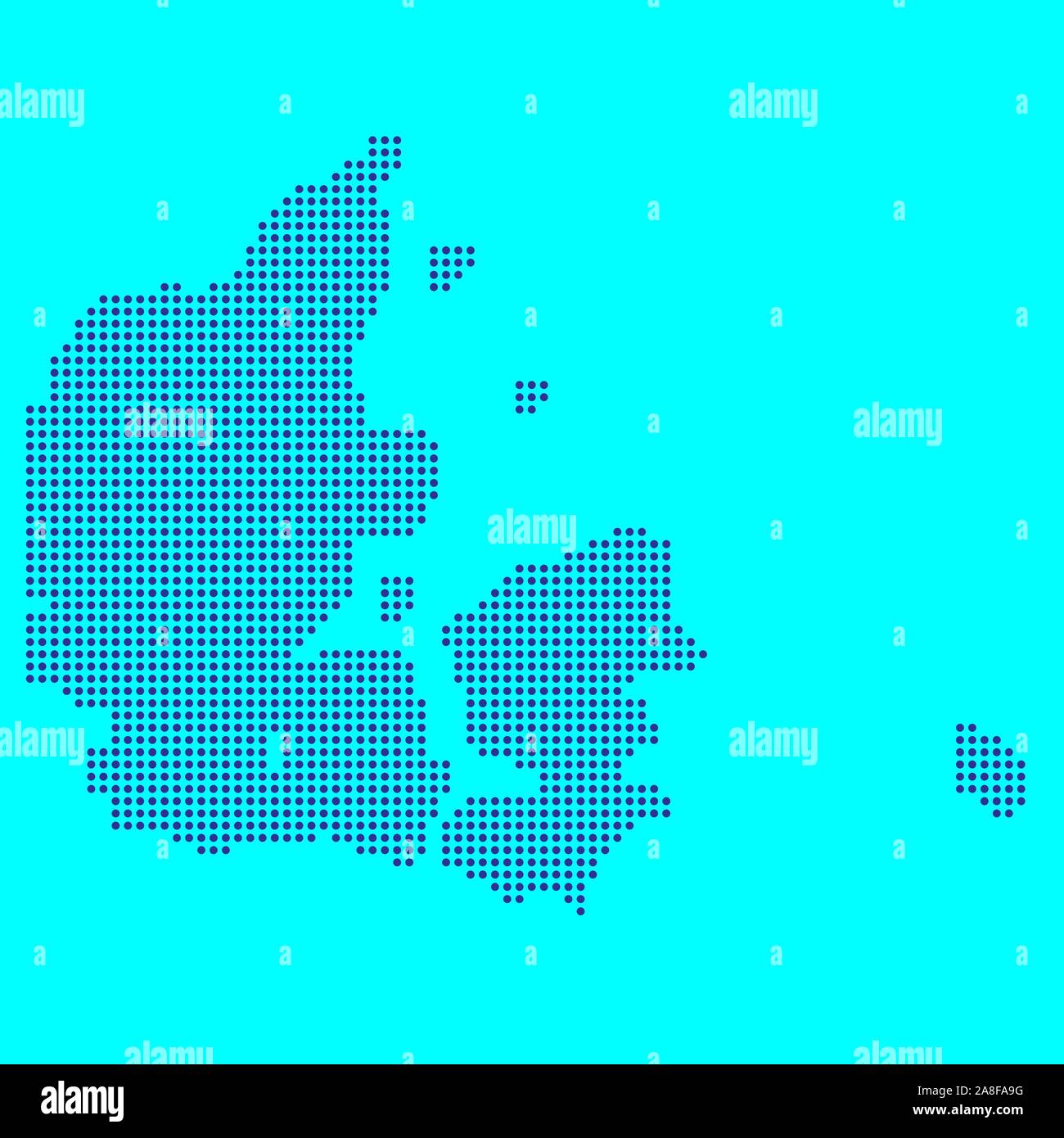 Danish blue ensign Stock Vector Images - Alamy