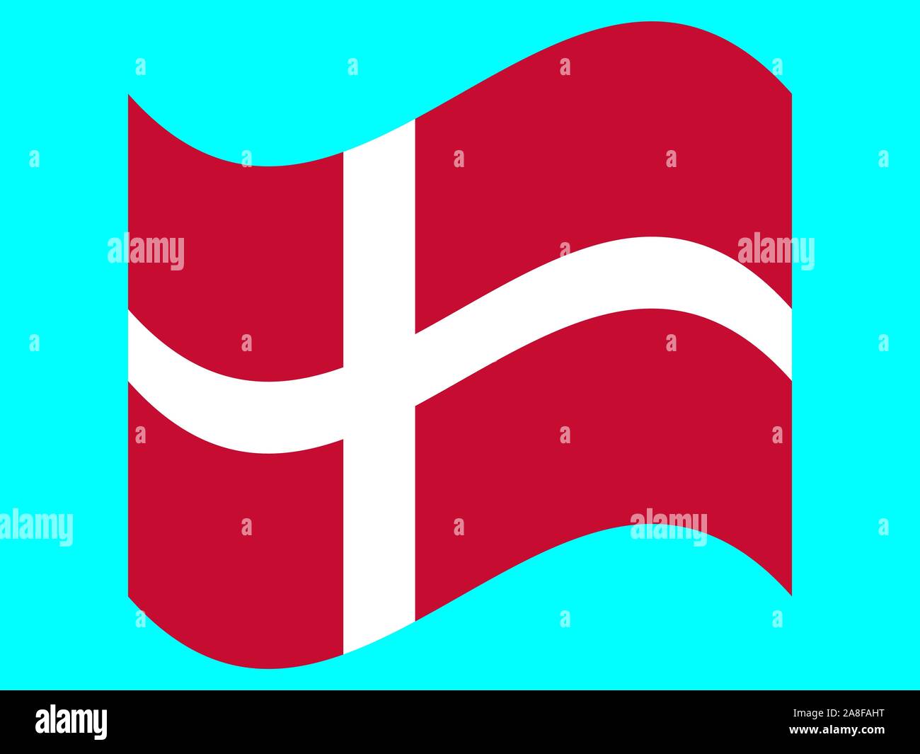 Scandinavia flag dannebrog Stock Vector Images - Alamy