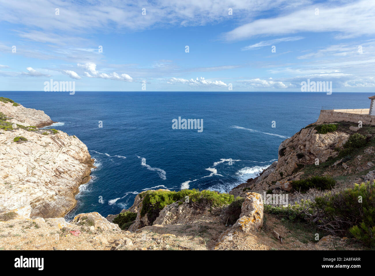 Punta de Capdepera beach in Mallorca, Spain Stock Photo - Alamy