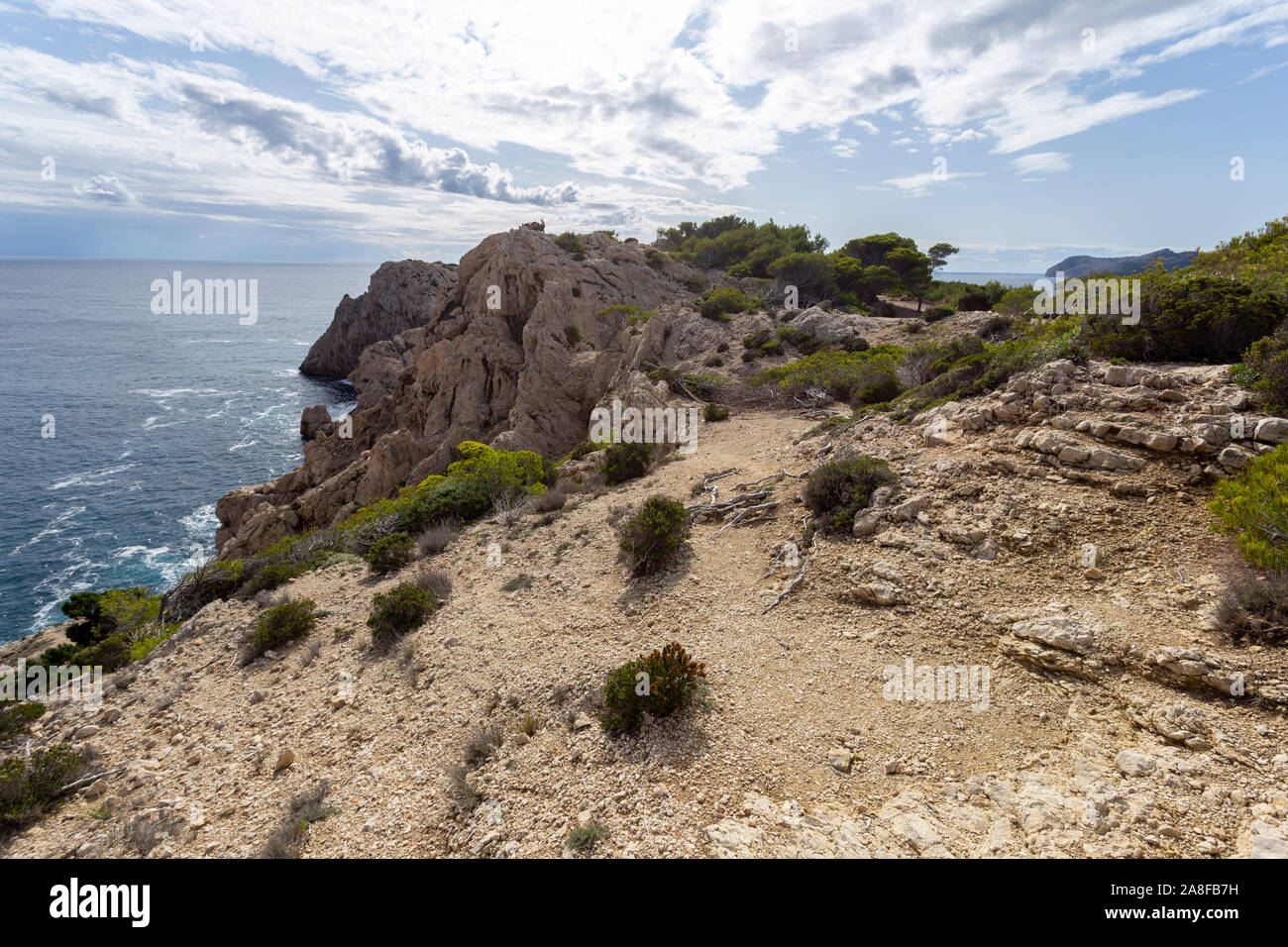 Punta de Capdepera beach in Mallorca, Spain Stock Photo - Alamy