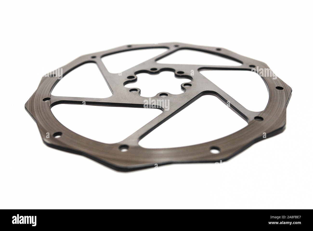 Large bicycle brakes disk Stock Photo - Alamy