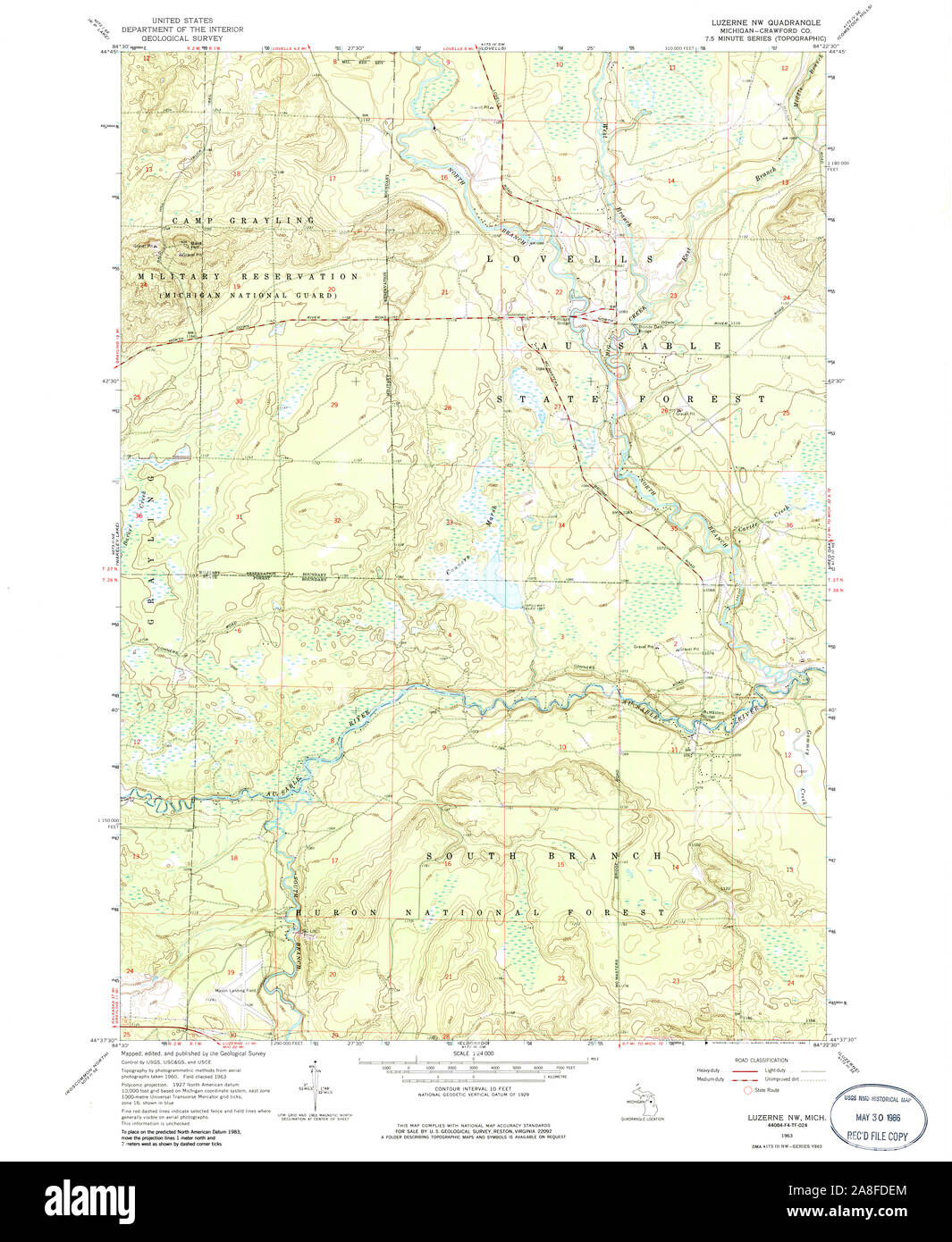 Luzerne map hi-res stock photography and images - Alamy