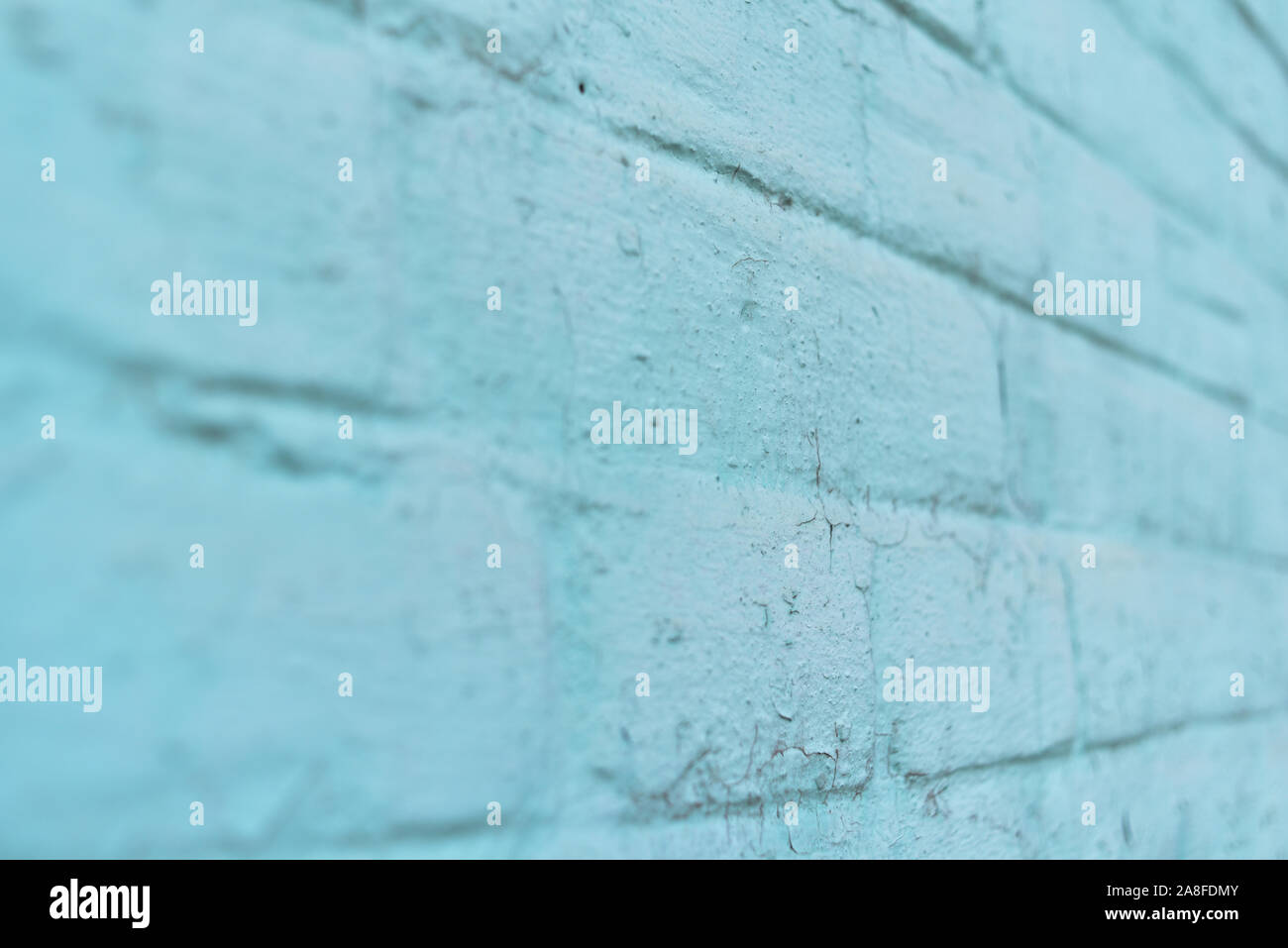 texture: old cracked brick wall painted in paint. Brick wall texture ...