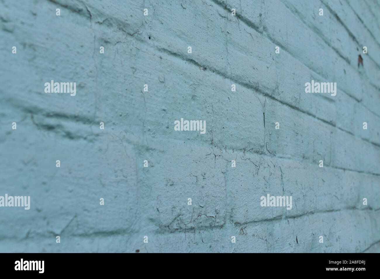 texture: old cracked brick wall painted in paint. Brick wall texture ...