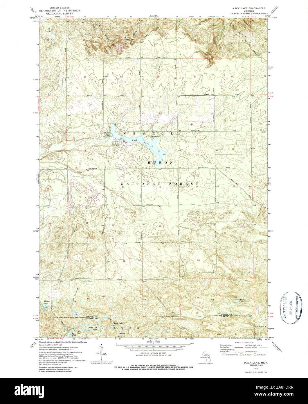 Mack lake Cut Out Stock Images & Pictures - Alamy