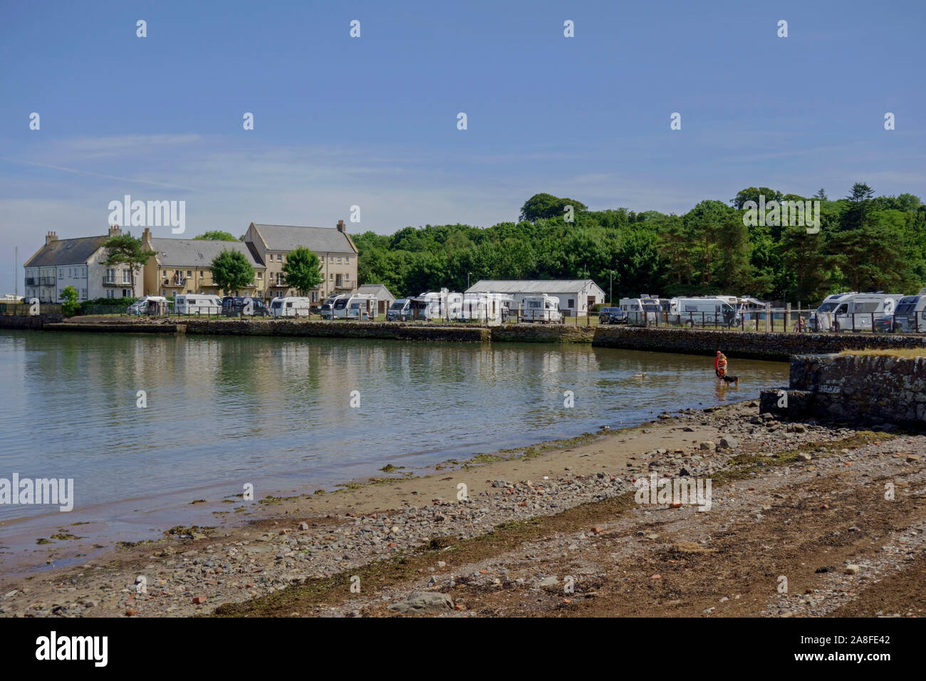 Garlieston caravan club site hi-res stock photography and images - Alamy