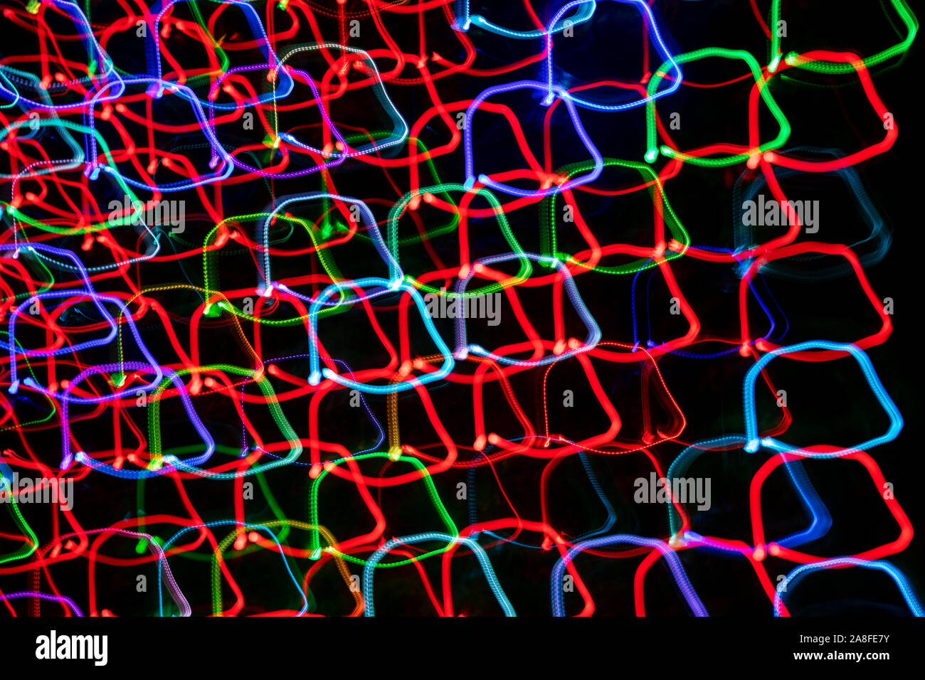 Abstract Light Pattern Background - Asheville, North Carolina, USA ...