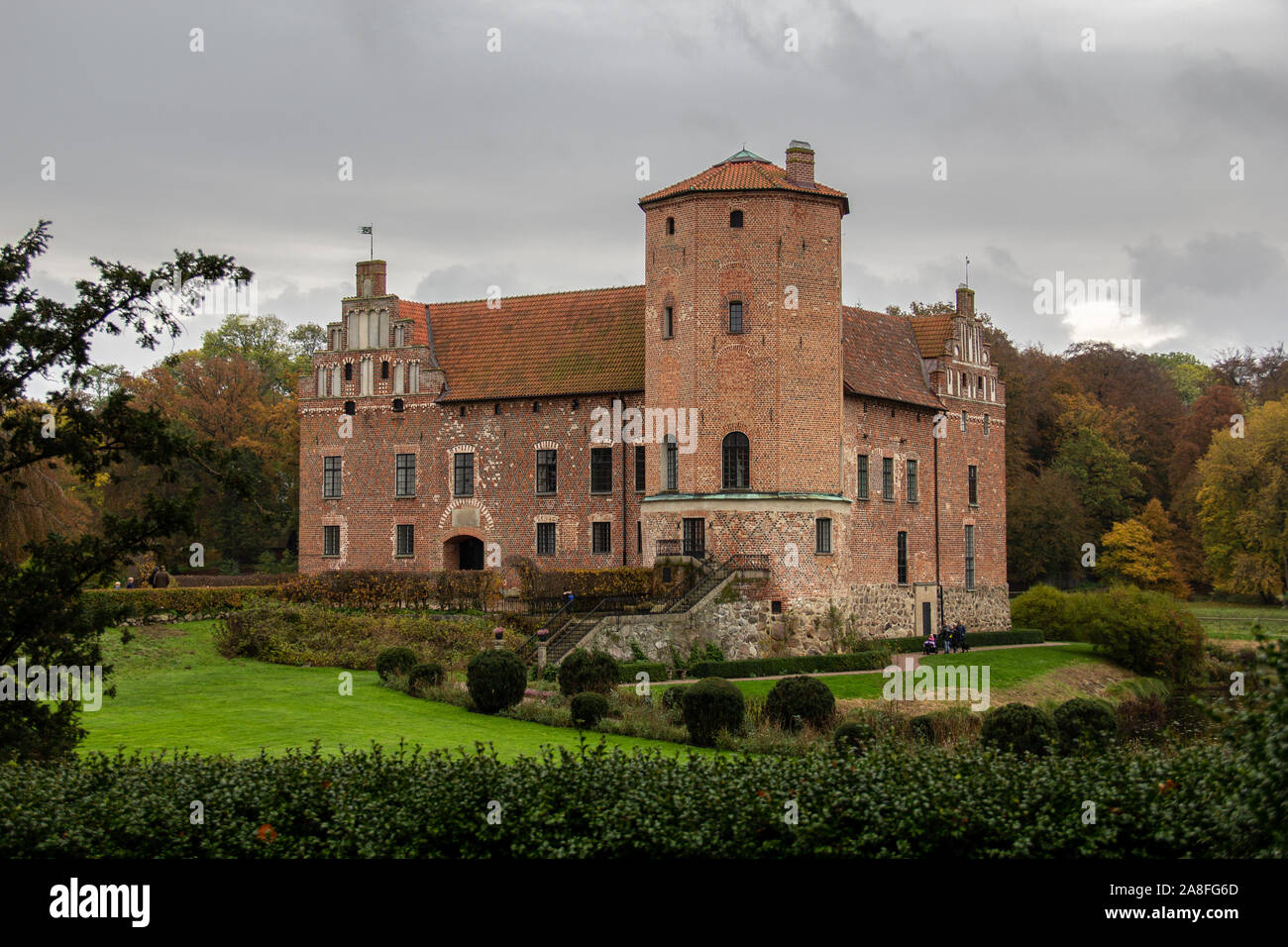 Torup, Sweden - October 20, 2019: Torup Castle is a renaissance castle ...