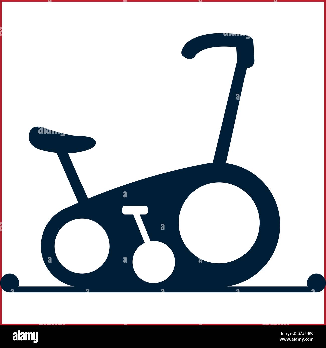 spinning cycle icon design, Vehicle bicycle bike lifestyle sport and ...