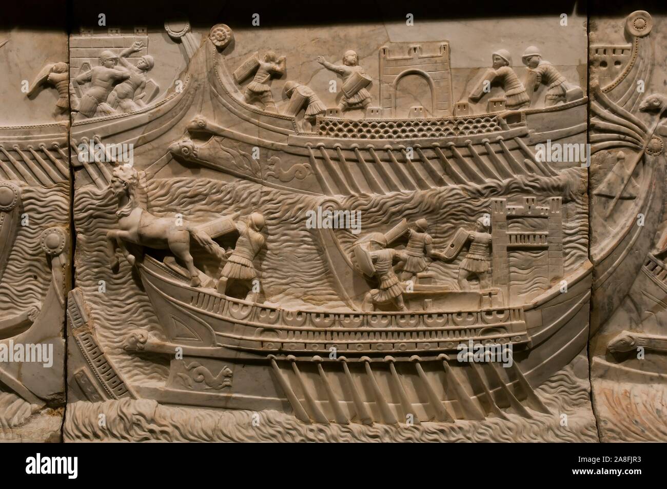 The battle of actium hi-res stock photography and images - Alamy
