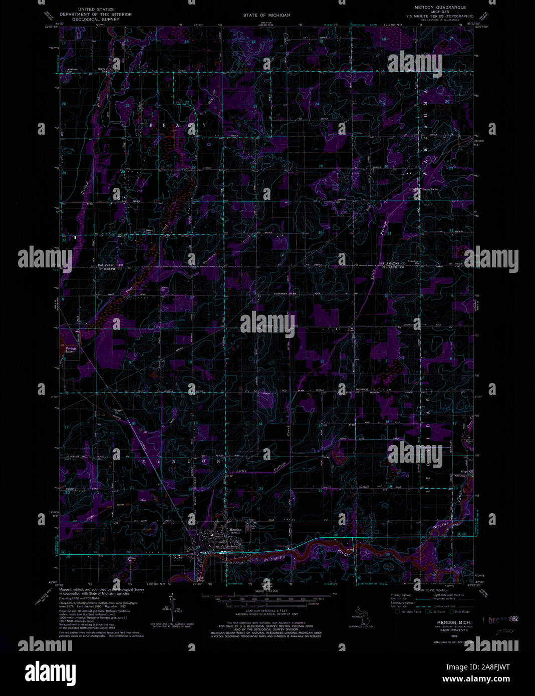 Map of mendon hi-res stock photography and images - Alamy