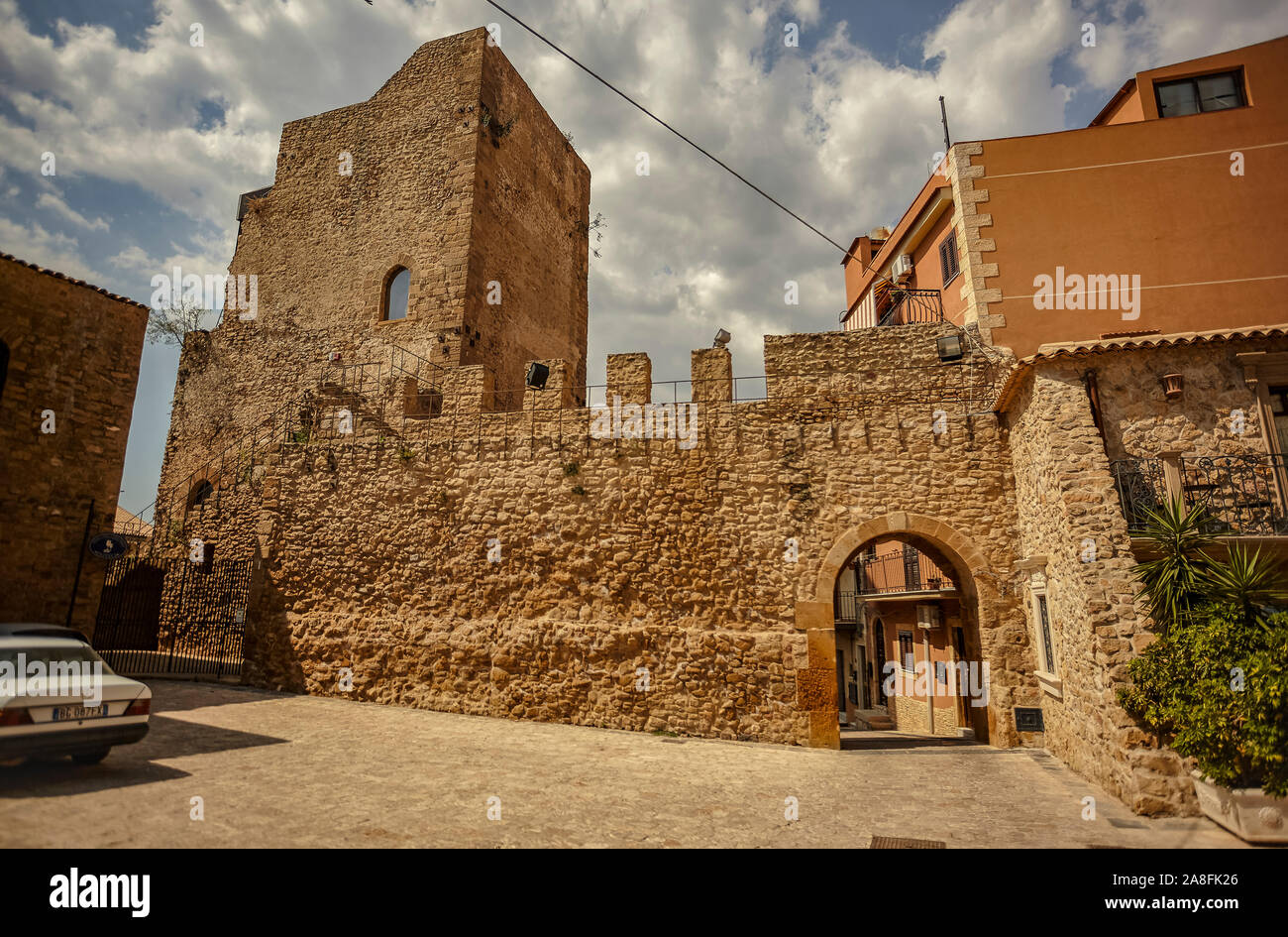 The Castle of Butera #4 Stock Photo - Alamy