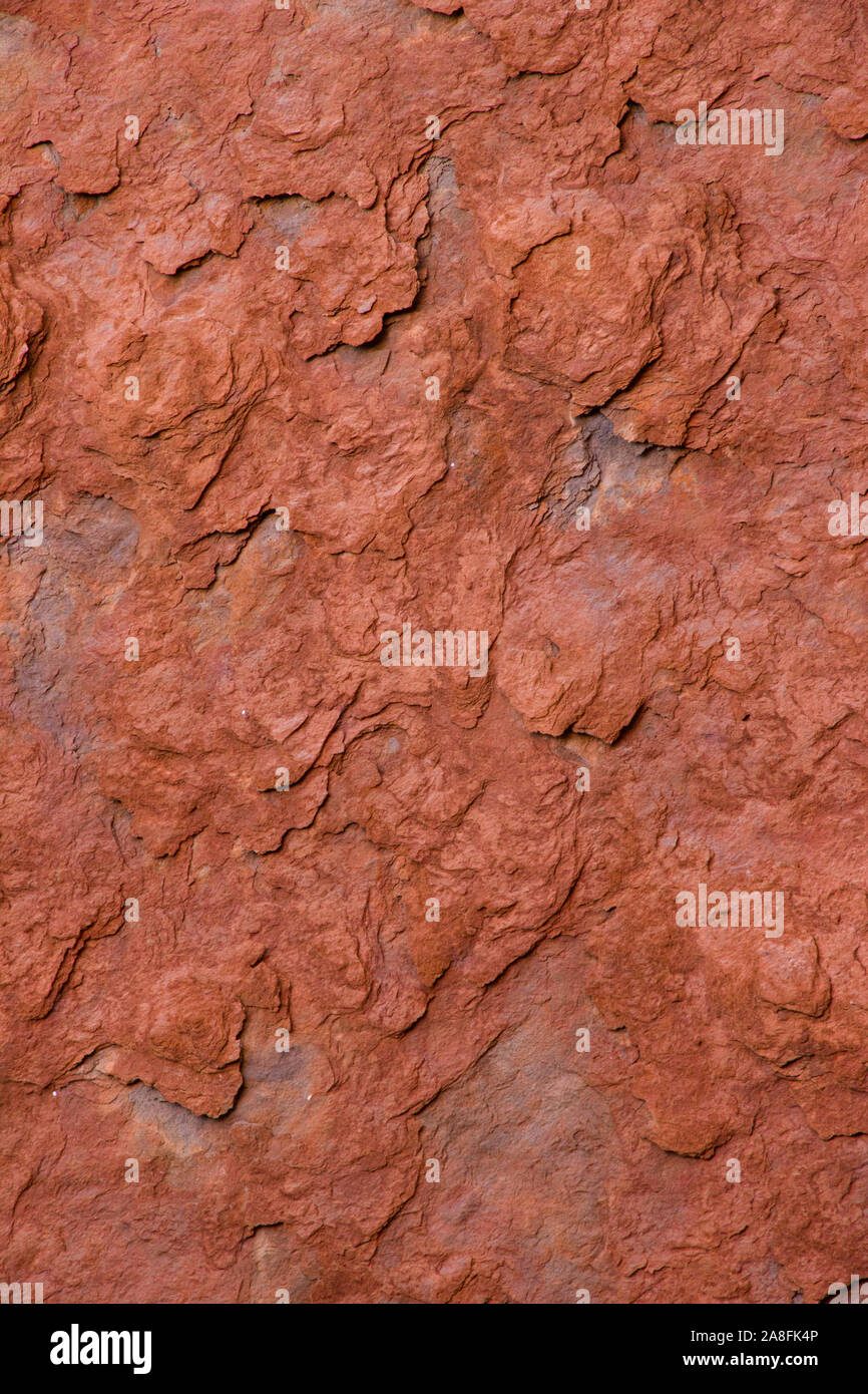 Texture of rock on Uluru, Australia Stock Photo - Alamy